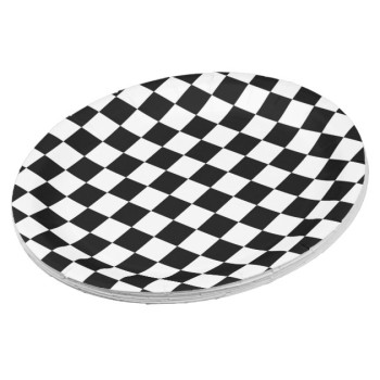 Checker Flag Party Table Gear Settings / Paper Plates and Coolers ...